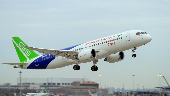 Chinese passenger jet C919 completes 4th test flight - China Plus