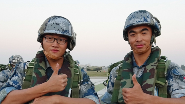 Airborne troops celebrate 68th anniversary of Chinese air force - China ...