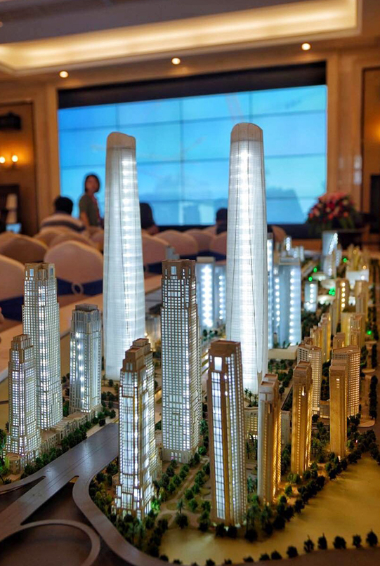 Haikou Twin Towers, one of world's most challenging construction ...