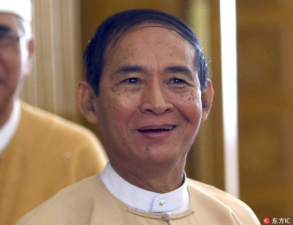 U Win Myint elected as Myanmar's new president: parliament - China Plus