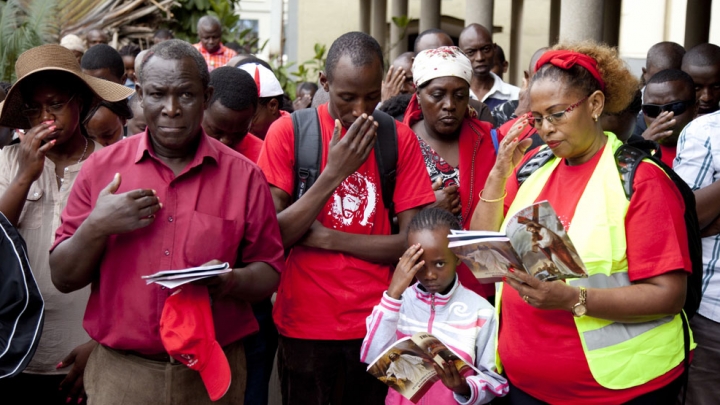 Kenyan Christians offer prayers in Easter Week - China Plus