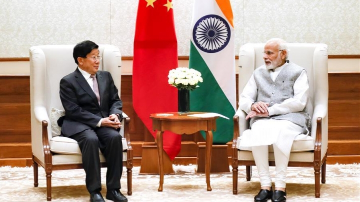 Modi meets Chinese police chief on law enforcement, security - China Plus