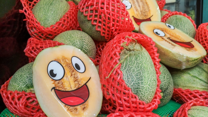 'Different' honey melons attract customers in Shanghai - China Plus