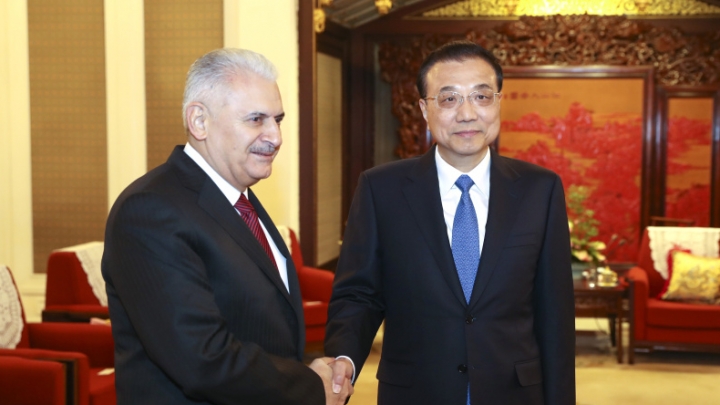 Chinese premier meets Turkey's parliament speaker - China Plus