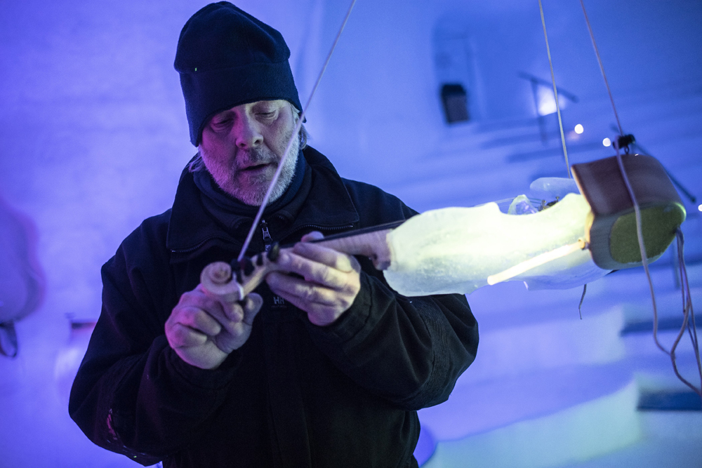 Ice instruments melt musical boundaries in Italian Alps - China Plus