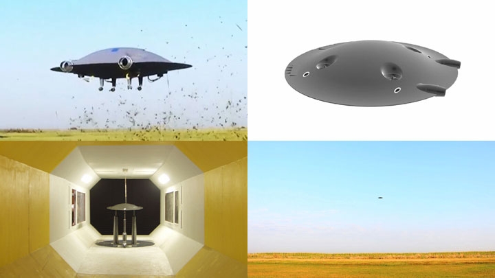 Real-life flying saucer by Romanian inventors - China Plus