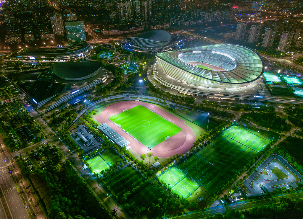 Qendra Sportive Olimpike e Suzhou, një vepër arti