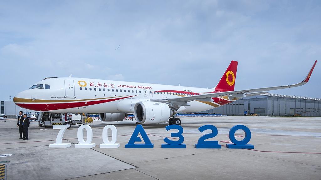 Airbus isporučio 700. zrakoplov iz obitelji A320 sastavljen u Kini