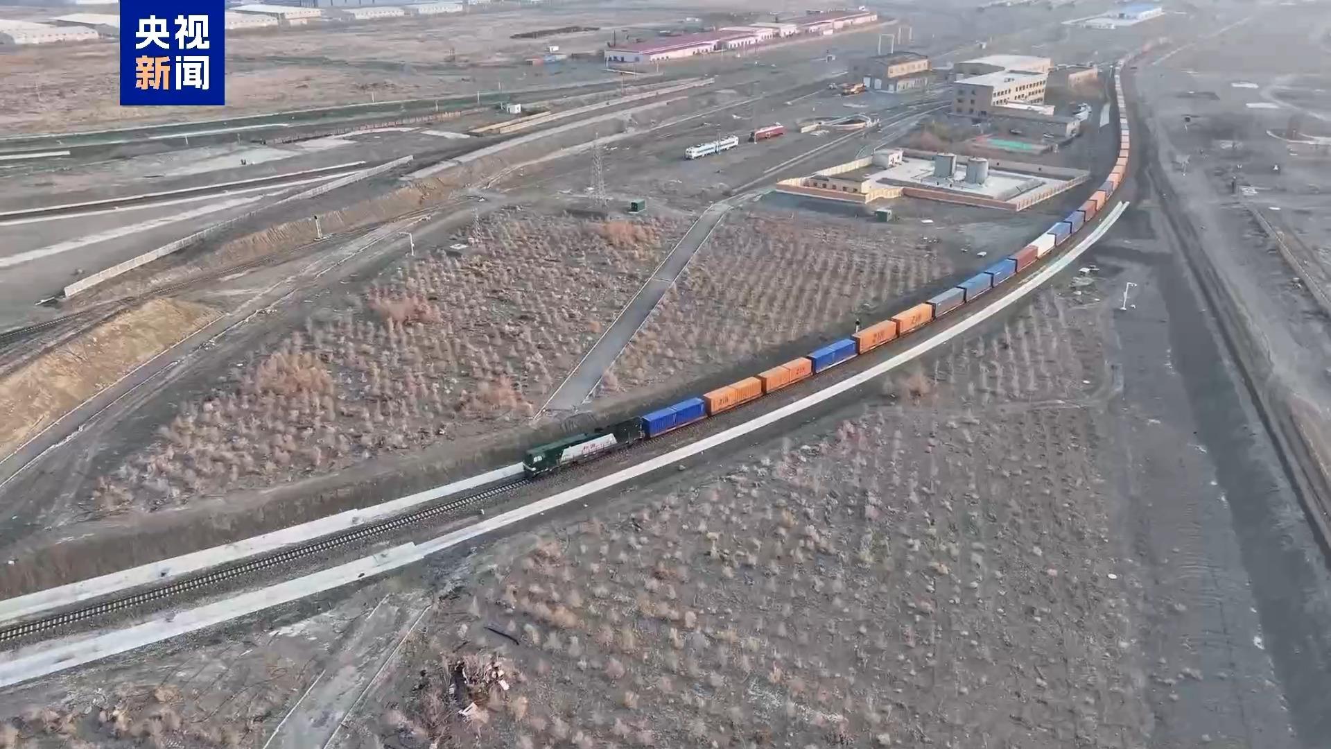 100.000. China-Europa-Expresszug fährt aus China ab